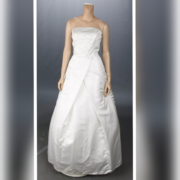 Alfred Angelo | Dresses | Alfred Angelo Vintage 0s Y2k Beaded Tulip ...